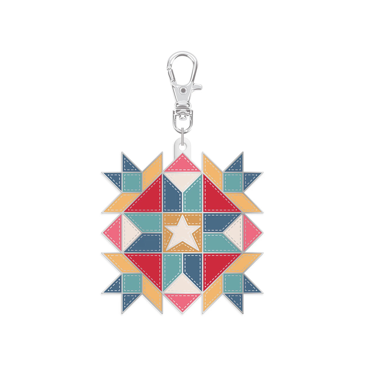 Enamel Happy Charm Star - Lori Holt - Charm - Sku: 72217 – CraftTownFabrics